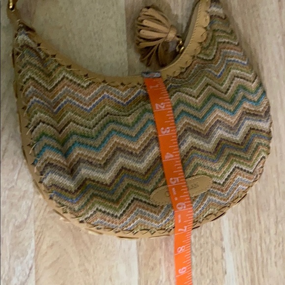 Cole Haan | Bags | Cole Haan Sarah Straw Sp6 Shoulder Bag Purse | Poshmark